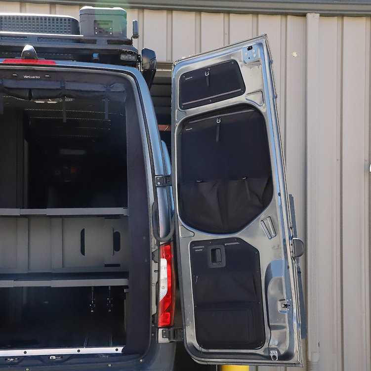 2019+ Mercedes-Benz Sprinter Middle Rear Door Storage Panels (Pair)