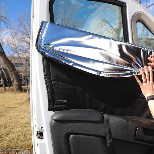 Ram Promaster Reflective Front Door Window Cover (Pair)