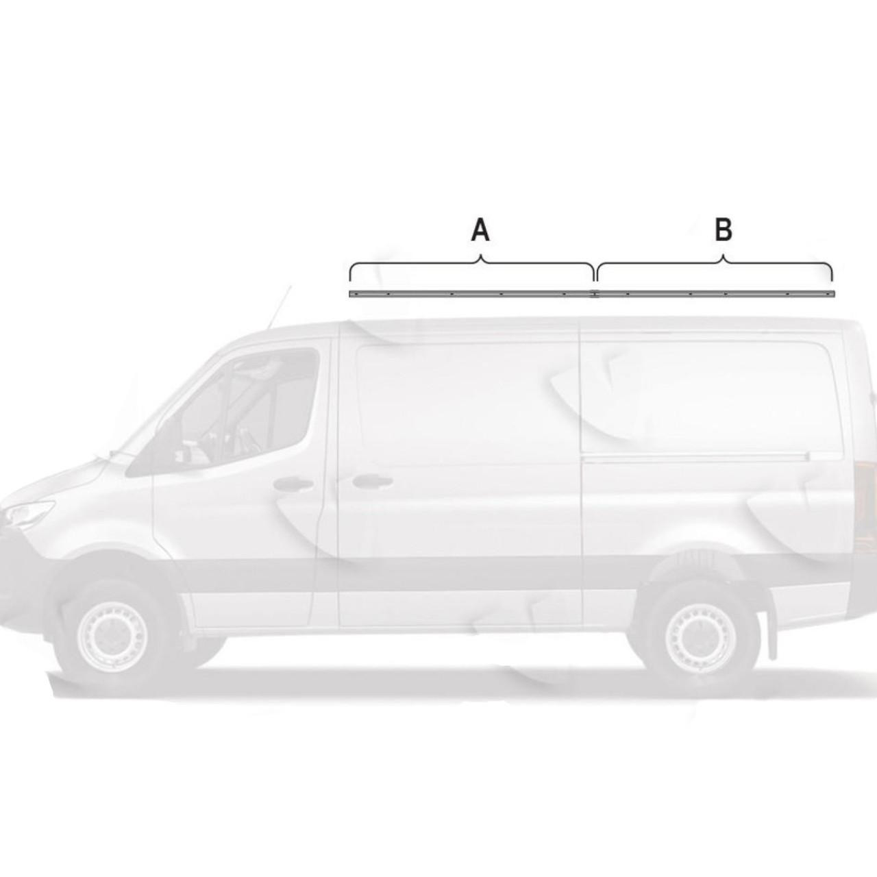 Mercedes Sprinter Van Roof Rack Roof Rails Track Kit