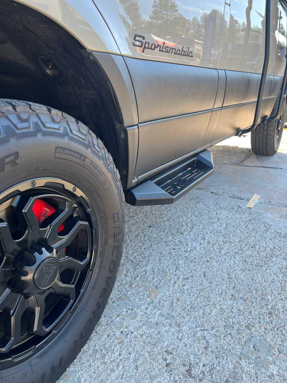 Vanspeed Sprinter Side Steps - High-Quality Running Boards