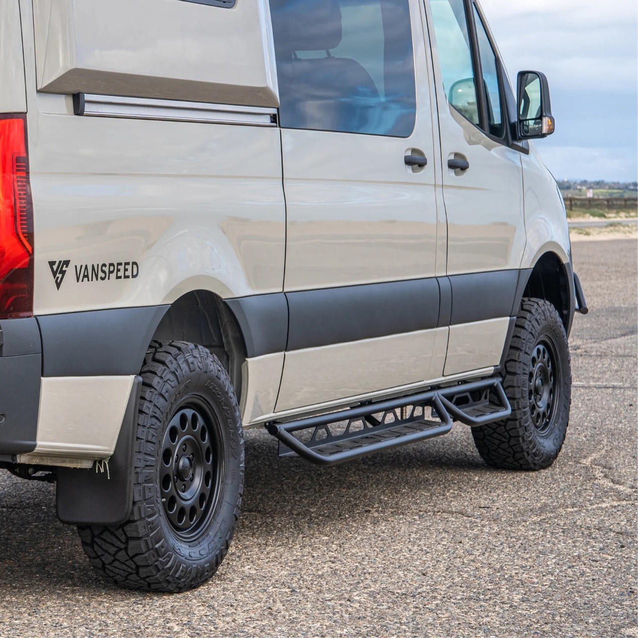Vanspeed Sprinter Side Steps - High-Quality Running Boards