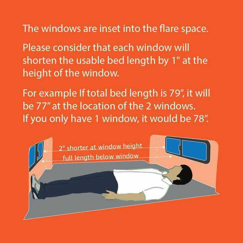 Ford Transit 148" Flares | Sprinterstore.com