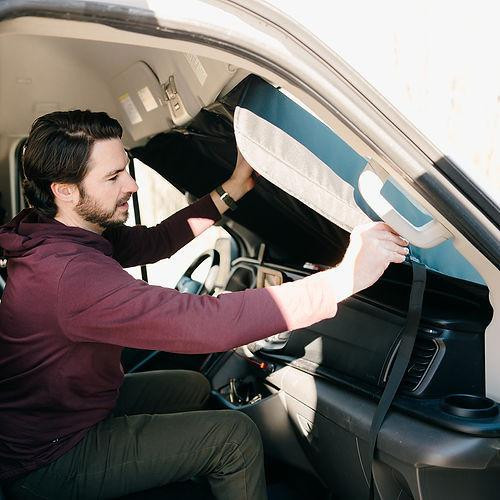 Front Windshield Cover | Ford Transit 2014+