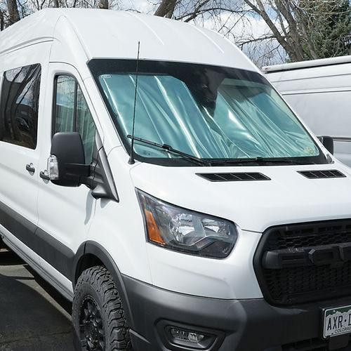 Ford Transit Reflective Front Windshield Cover