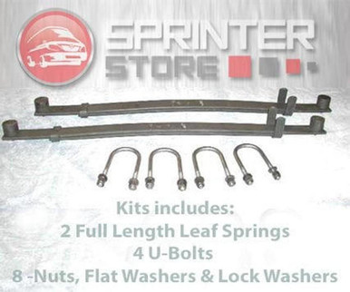 Sprinter Vans Helper Spring Assist Kit: Ride Enhancement