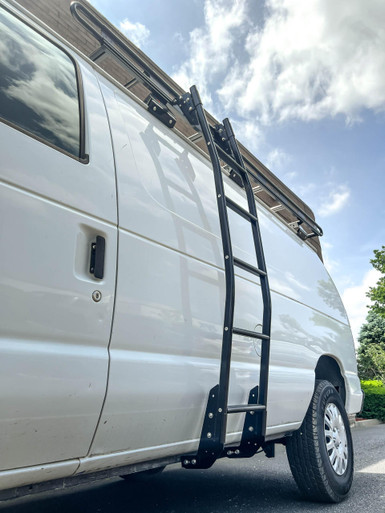 H2.1 Side Access Side Ladder for Ford Transit, ProMaster, & Sprinter ...