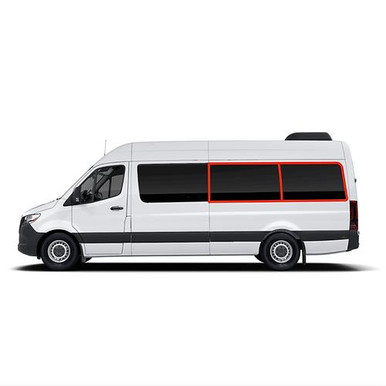 Mercedes-Benz Sprinter Stealth Rear Quarter Window Covers | 2007+ (NVC3 ...