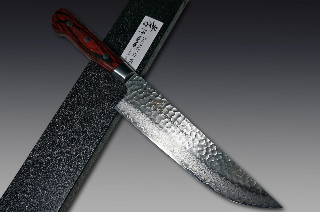 Sakai Takayuki 33-Layer VG10 Damascus Hammered Japanese Chef's Vegetable Knife 160mm | Japanese ...