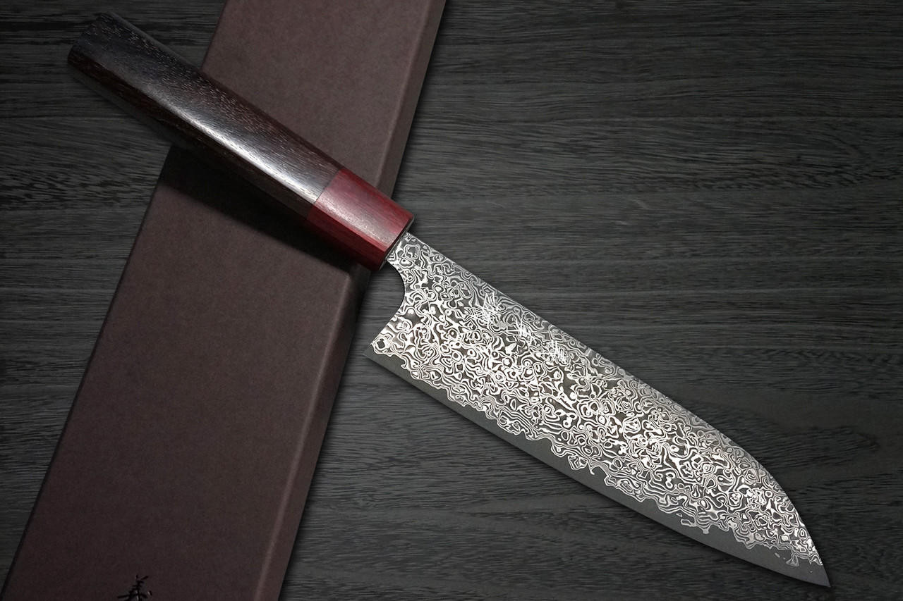 Brands - Yoshimi Kato - Yoshimi Kato 63 Layer VG10 Black Damascus RS8R ...
