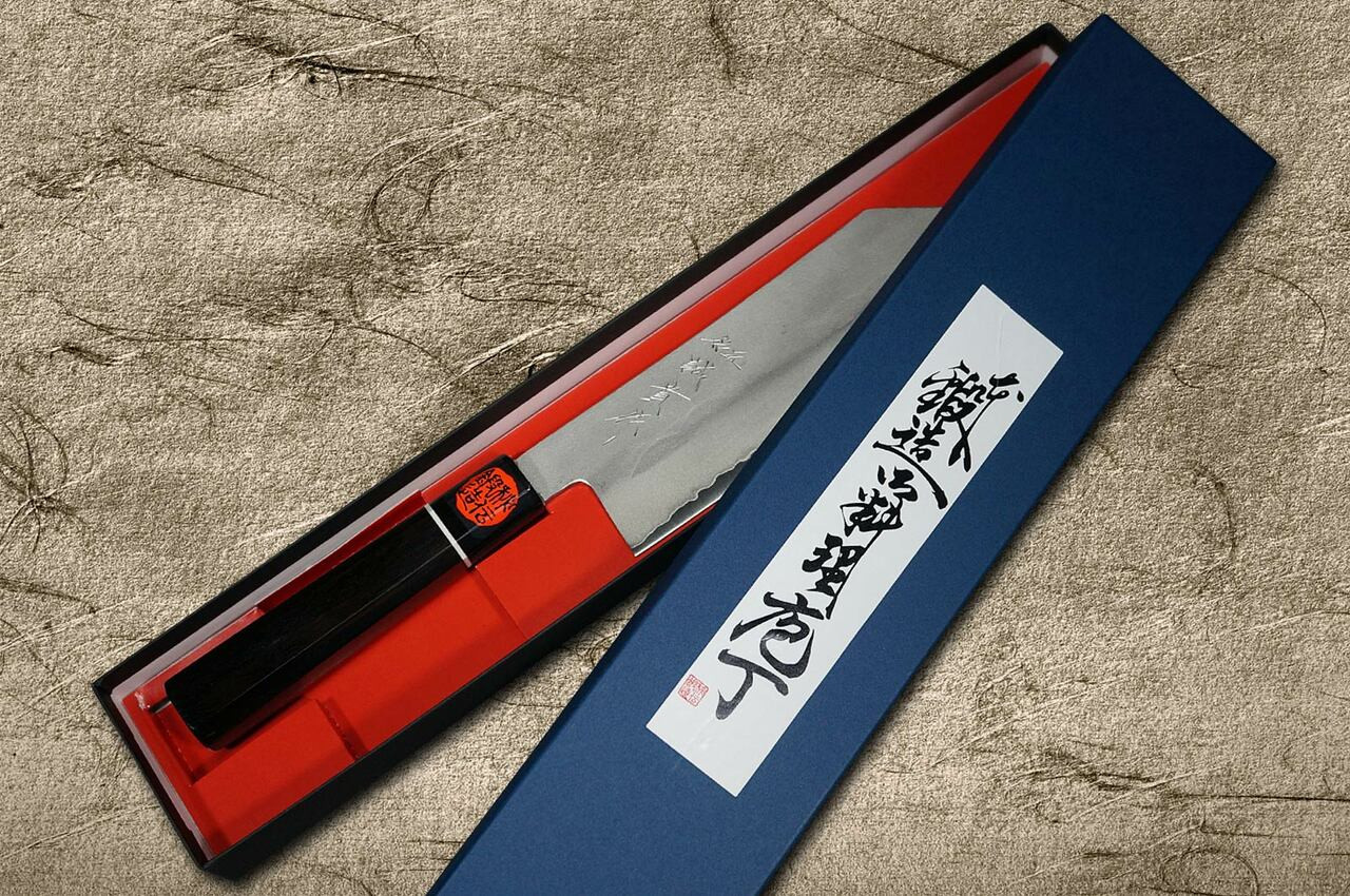 Shigeki Tanaka Ginsan Silver 3 Stainless Steel Japanese Chef's Hakata ...