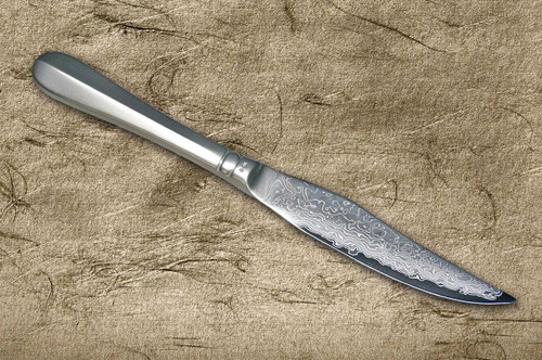 Tamahagane Damascus Molybdenum Vanadium Stainless Steak Knife ...