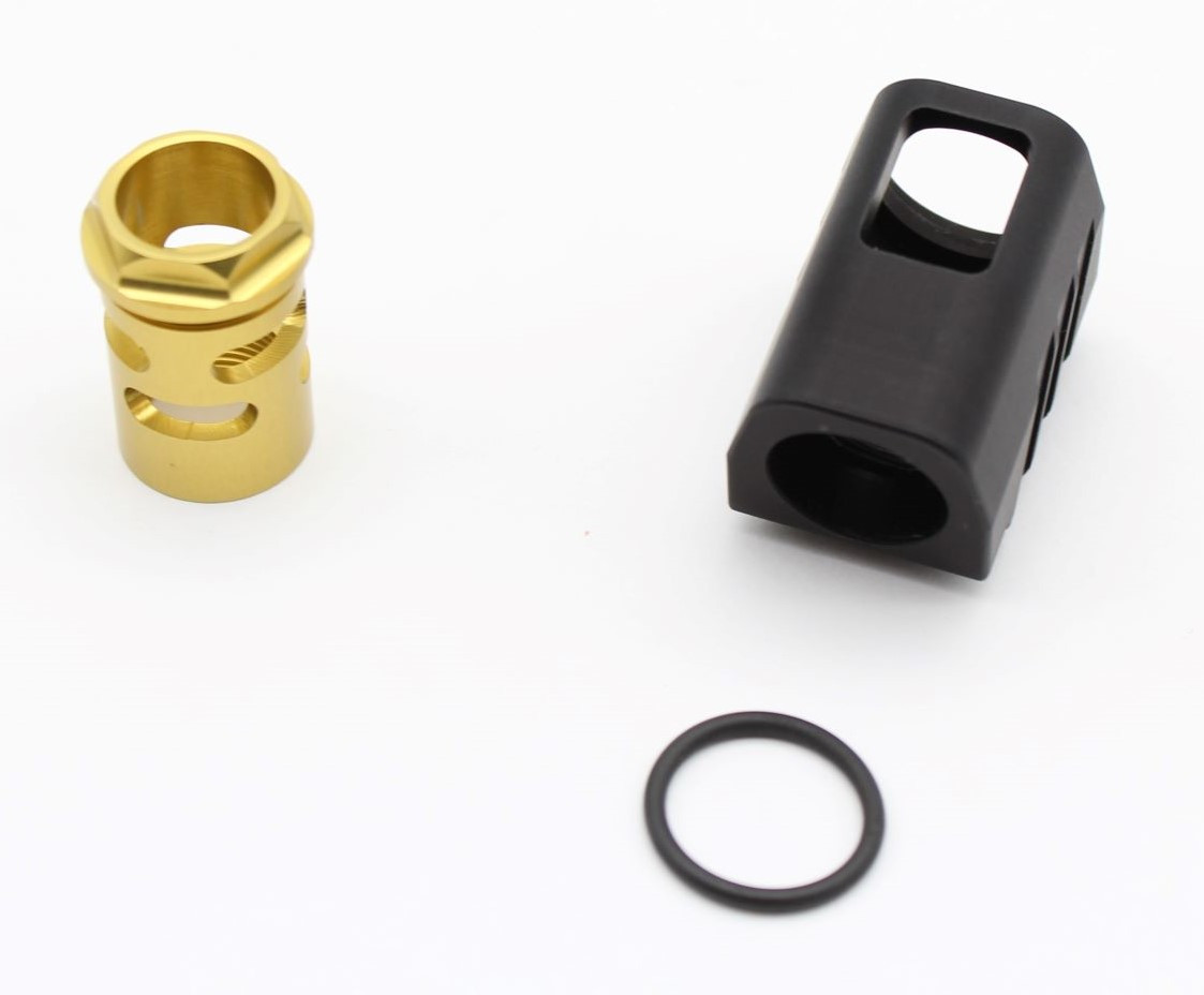 9mm 2-Piece Slide Profile Compensator 1/2x28 | Lakeline