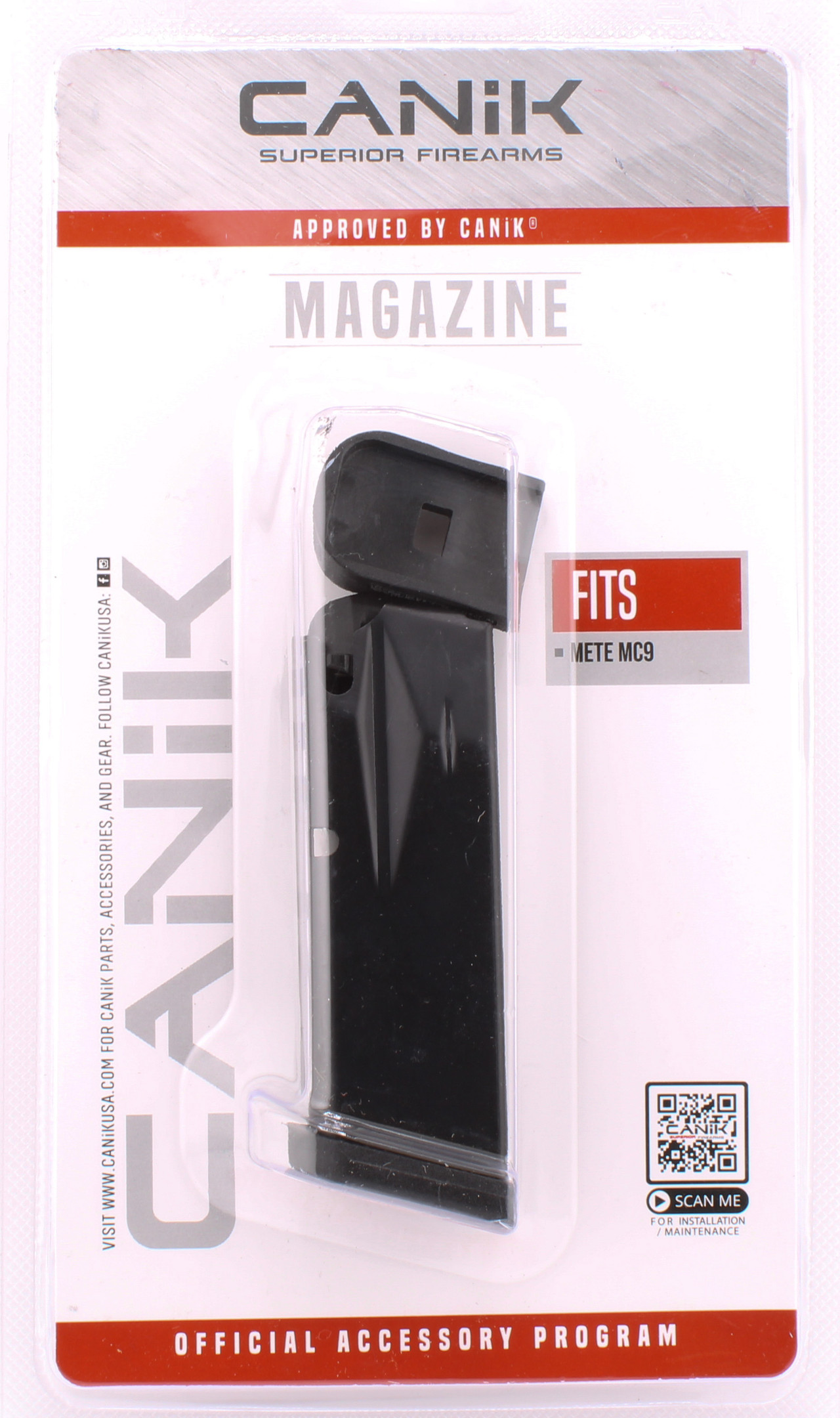 Hybrid +4 Magazine Extension for the Canik Mete MC9 15 Round Magazine