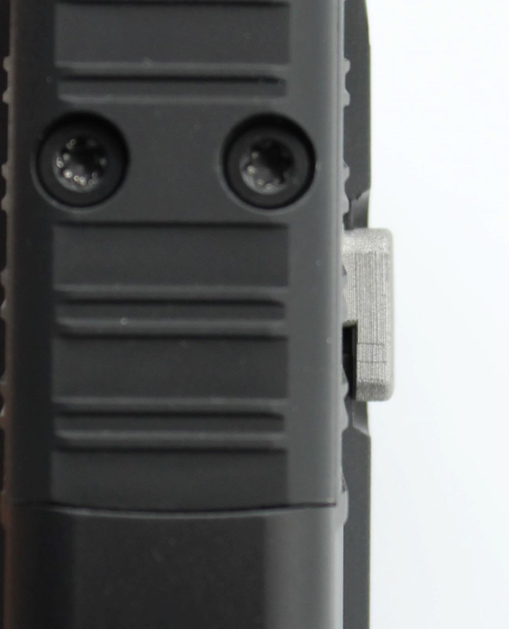 Extended Stainless Slide Release for the Springfield Hellcat Black finish