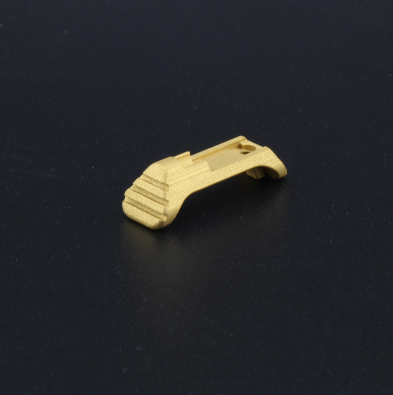 Sig P365 Extended Mag Release Gold TiN | Lakeline LLC