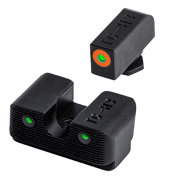 TruGlo Fiber Optic Sights - Glock 17-45 and Taurus G3C TX22 Compact ...