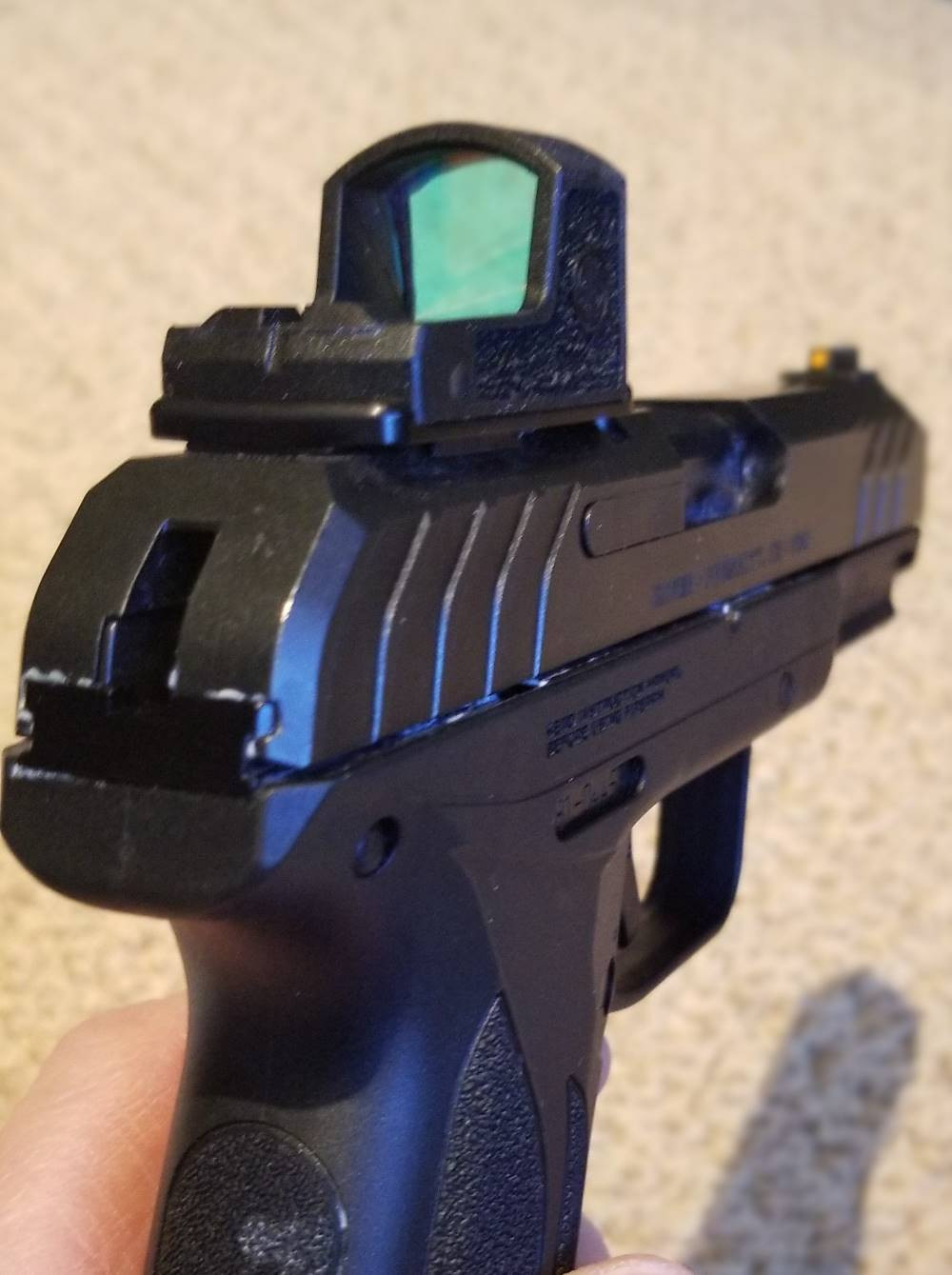 Low Profile Mounting Plate for Shield RMSC, Sig Romeo 0, etc. sights on ...