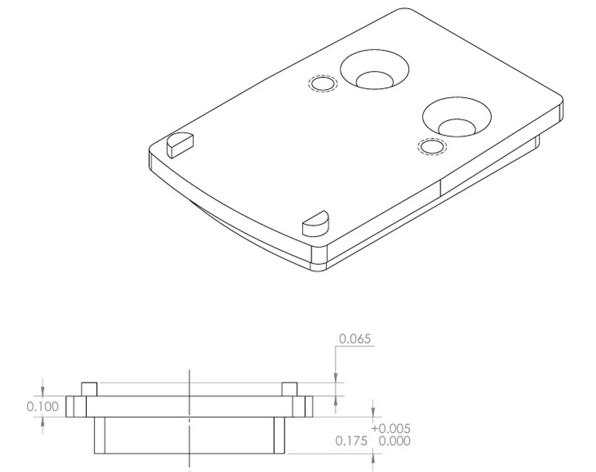 Rmsc To Rmr Adapter Plate