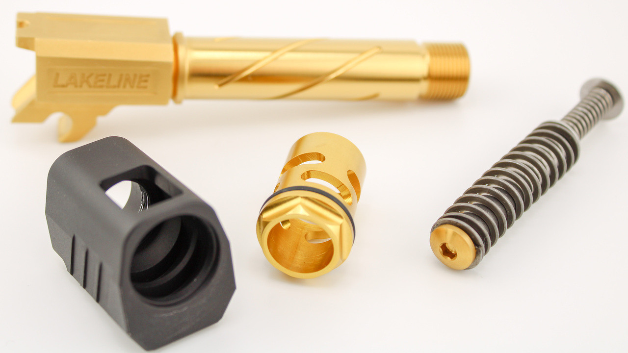 Taurus GX4 Golden Edition Tactical Package - TiN Threaded Barrel ...