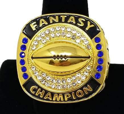 2018 FFL Champion Ring - GOLD / Gold Fantasy Football 2018 Championship ...
