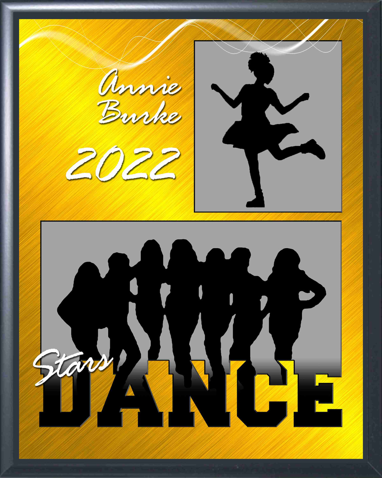 Dance Memory Mate Plaque 2 - Personalized | Individual & Company ...