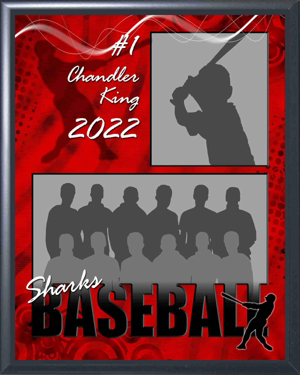 Baseball Memory Mate Plaque 2 - Personalized | Individual & Baseball ...