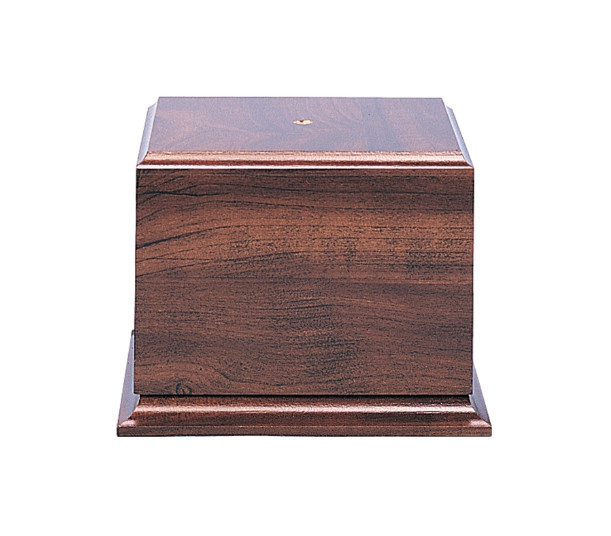 Cherry Finish Trophy Base - 5.5" x 4"