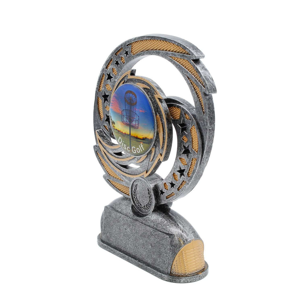 Hurricane Disc Golf Trophy | Free Custom Engraving - 6.5 Inch Tall