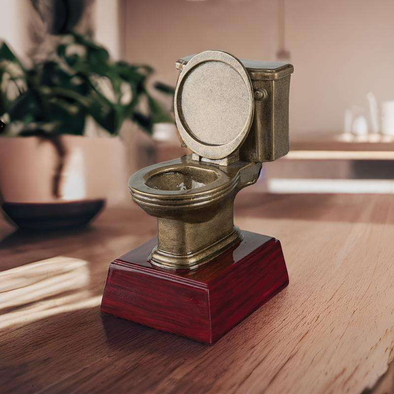 Shop Online Gold Toilet Bowl Trophy - Last Place Award