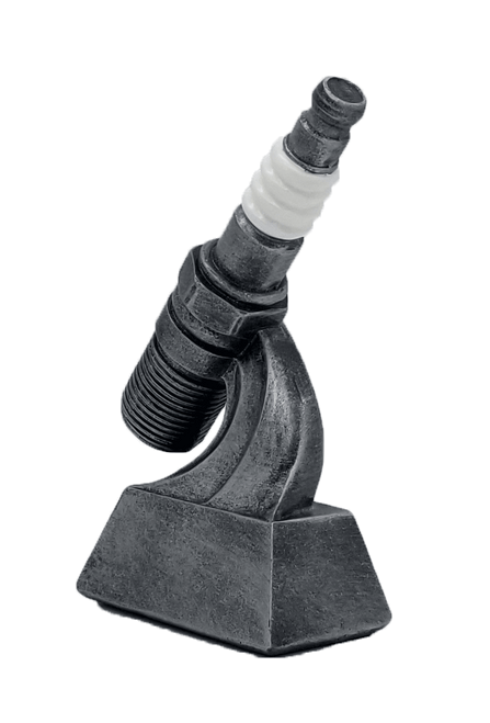 Personalized Spark Plug Trophy - Engraved Mechanic Award - 6 or 8 Inch