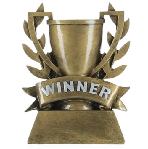 Winner Trophy | Free Custom Engraving – 6 Inch Tall