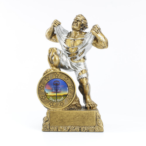 Large Disc Golf Monster Trophy - 9.5 Inch Tall Award