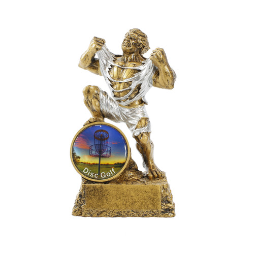Monster Disc Golf Trophy – 6.75 Inch Tall | Custom Engraved DG Beast ...
