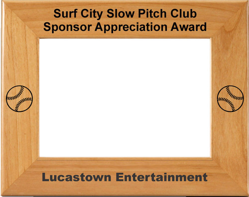 Thank You Picture Frame | Sponsor Appreciation - 3 Sizes