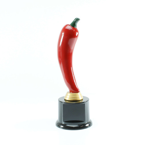 Red Chili Pepper Trophy | Pepper Trophy - 8.25 Inch Tall