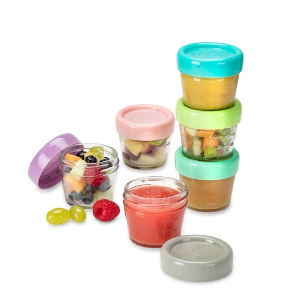Melii Glass Food Container - 6 Pack | Melii | Little Bird Brands