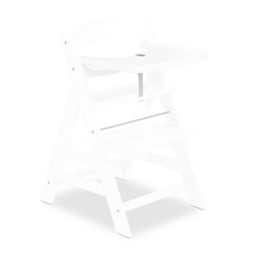 Hauck Alpha Wooden Highchair TRAY - White | Hauck | Little Bird Brands