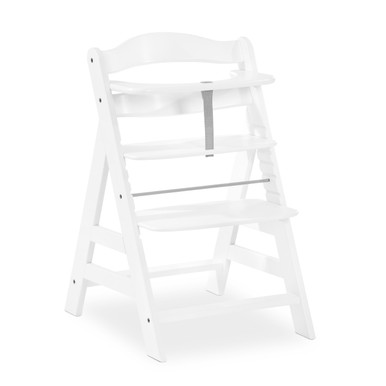 Hauck Alpha+ Wooden Highchair - White | Hauck | Little Bird Brands