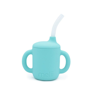 Melii 3 in 1 Silicone Training Cup - Blue | Melii | Little Bird Brands