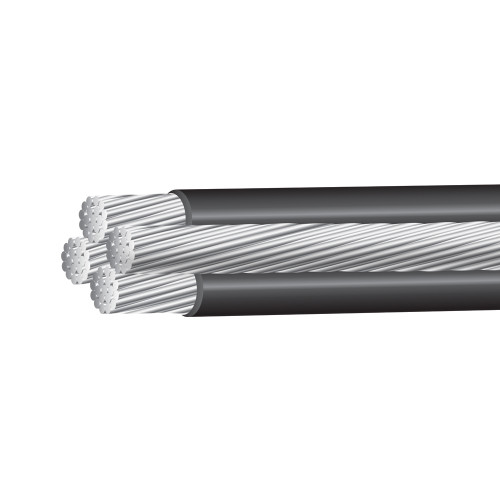 Aluminum 600V Aerial Quadruplex XLP cable | Ewcswire