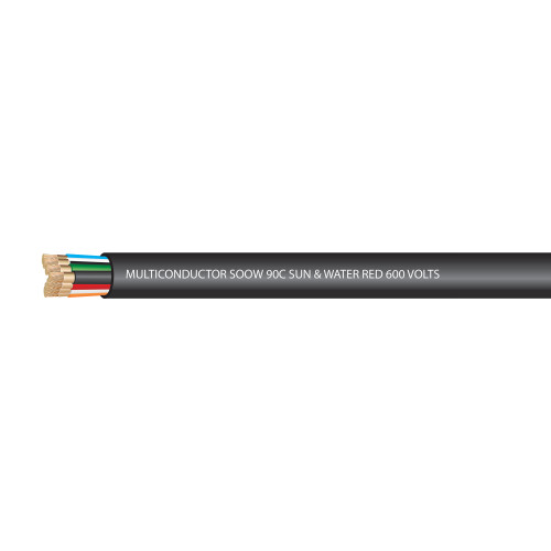16 AWG 7 conductors SOOW Portable Cord 600 Volts -40C +90C Hard Usage ...