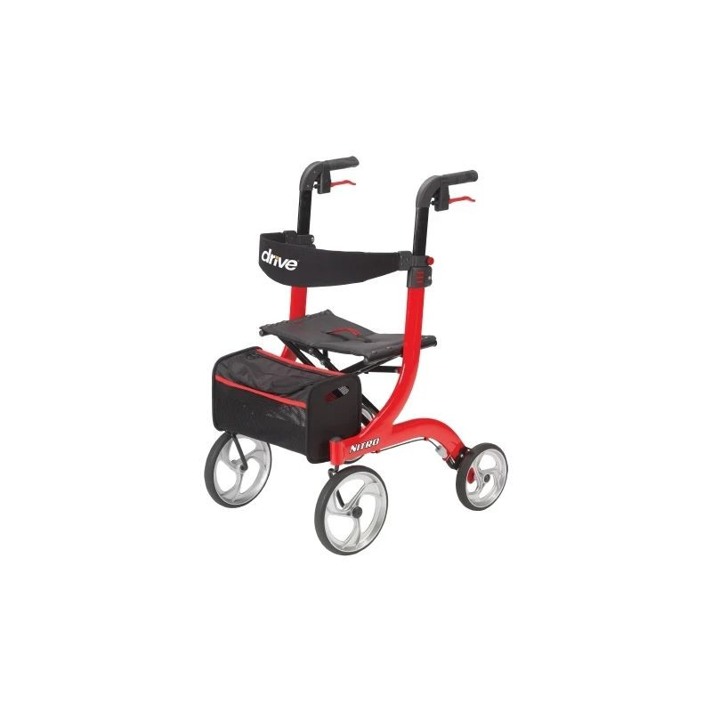 Drive Devilbiss Healthcare - 795B - Medical - Duet 4 Wheel Rollator ...