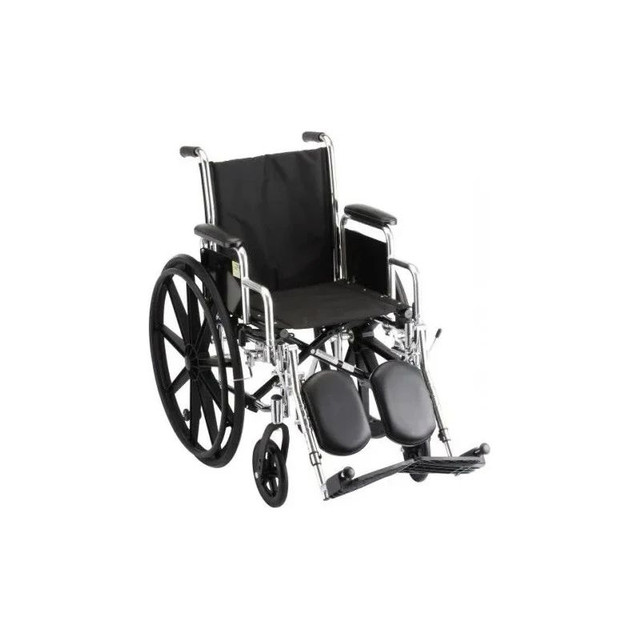 Nova Ortho-Med - 7160Le - Wheelchair - 16In Lightweight With Flip Back ...