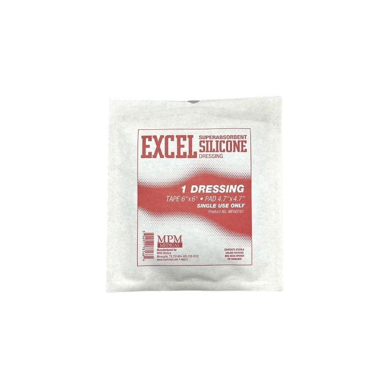 Mpm Medical - Excel Sap - Mp00781 - Super Absorbent Dressing 6 X Inch ...