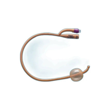 Teleflex - Rusch - 318122 - Puregold Foley Catheter 2 - Way Coude Tip 5 ...