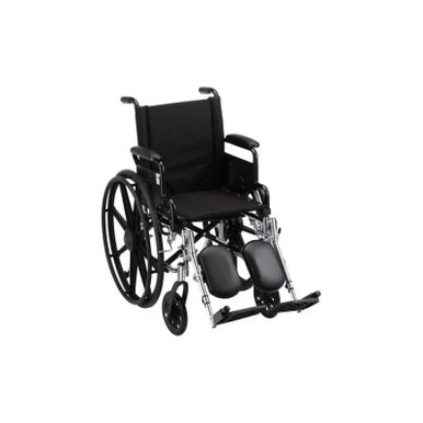 Nova Ortho-Med - 7160Le - Wheelchair - 16In Lightweight With Flip Back ...