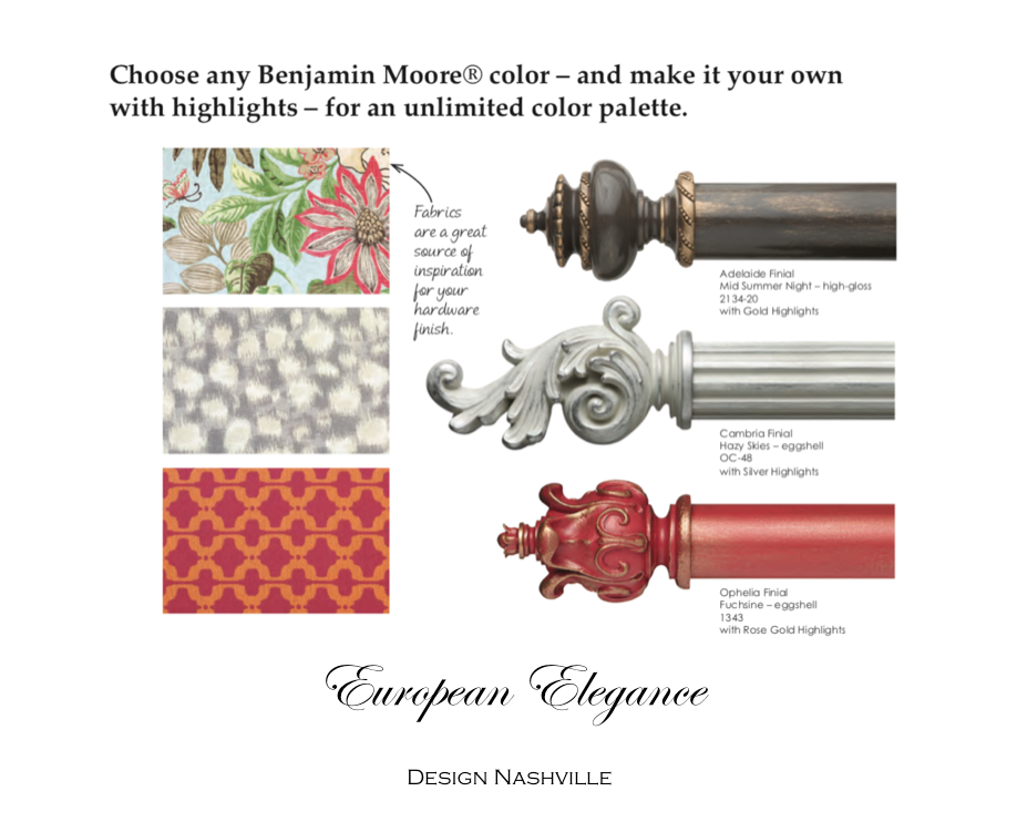 European Elegance Drapery Hardware