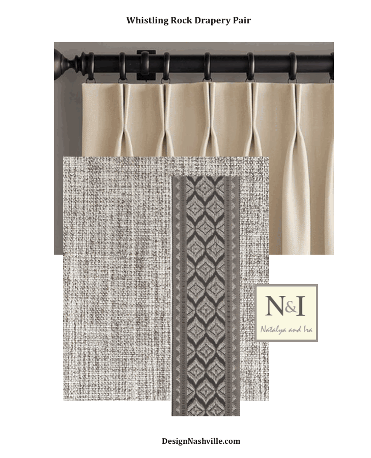 Whistling Rock Drapery Pair