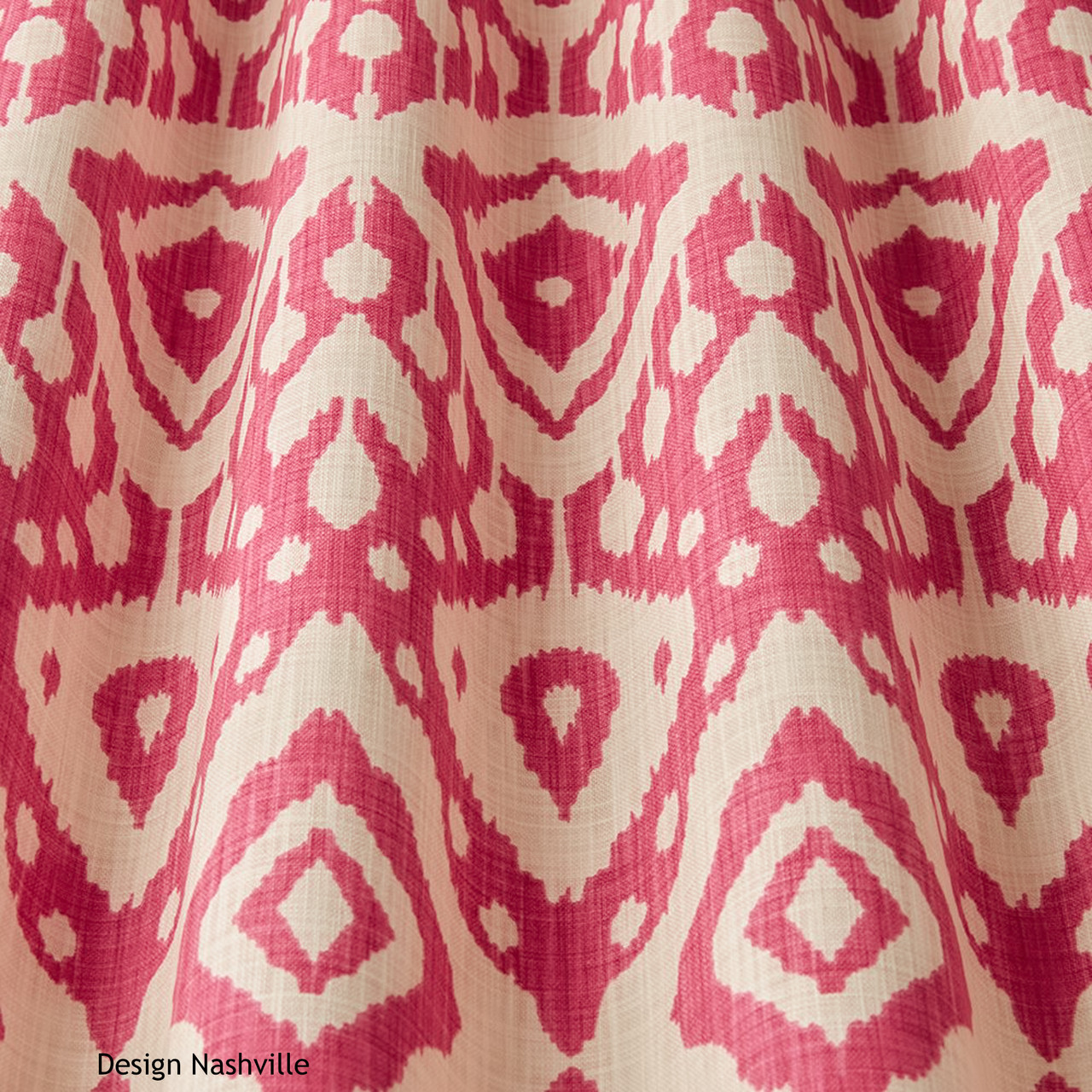 Chic Ikat raspberry pink
