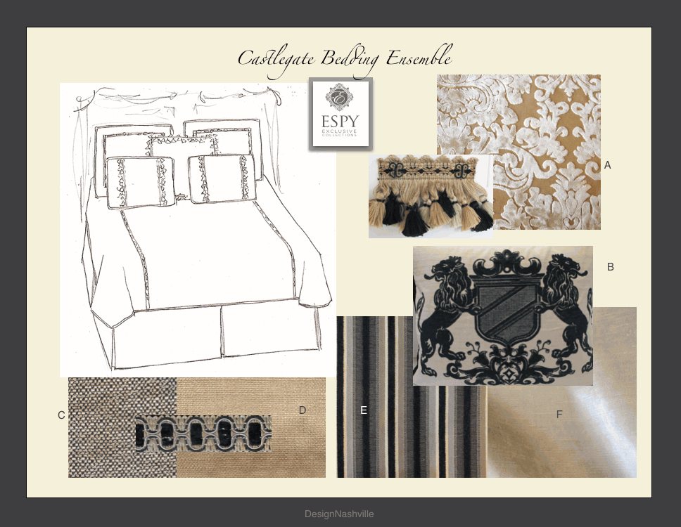 Custom Draperies and Bedding - Custom Bedding - Designer Custom Bedding ...